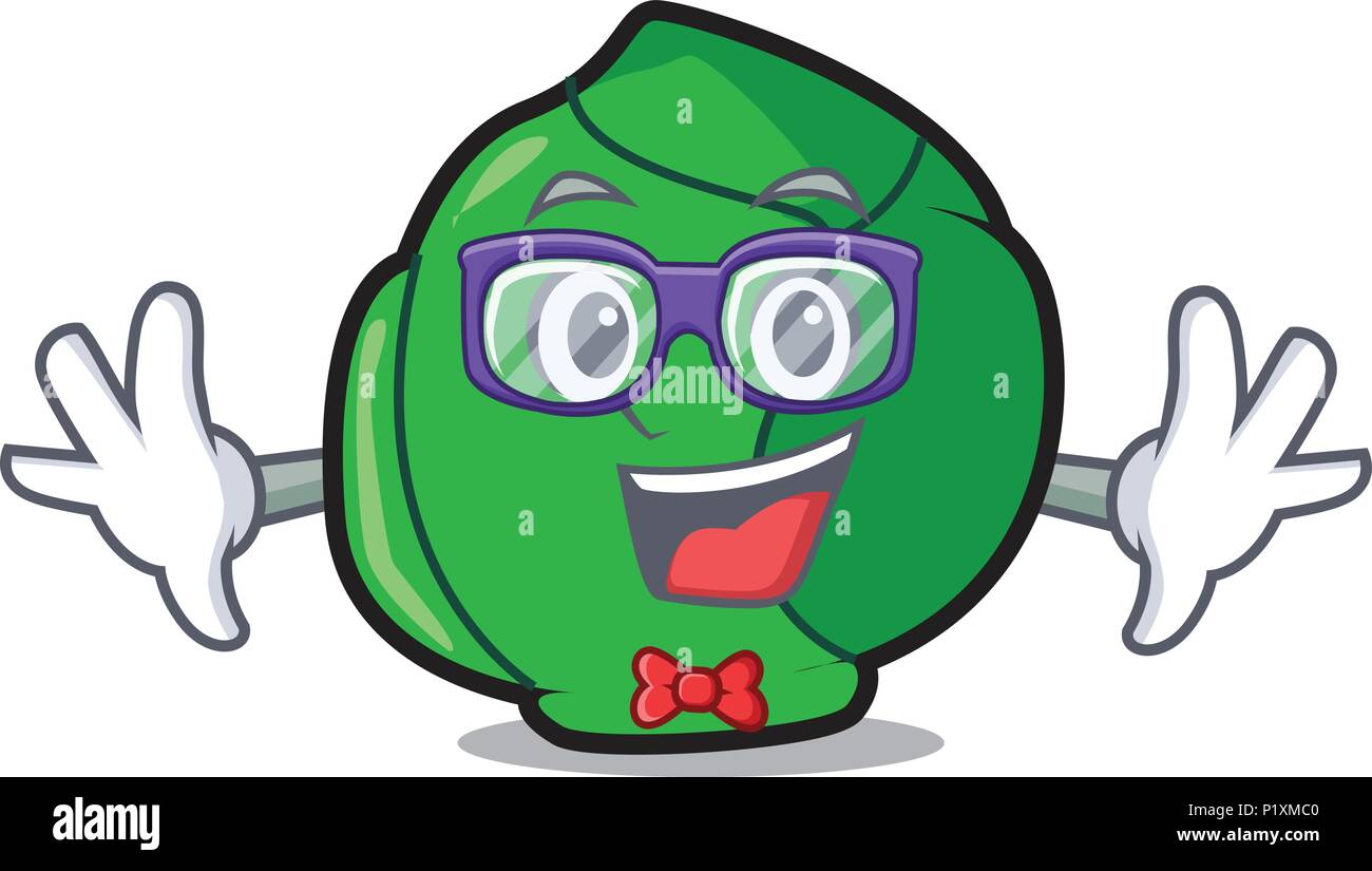 Geek brussels character cartoon style Stock Vector Image & Art - Alamy