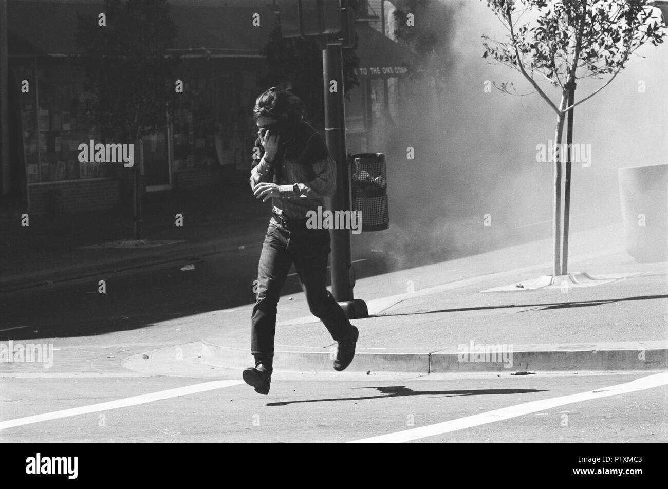 Berkeley in the 60s Riots Stock Photo - Alamy