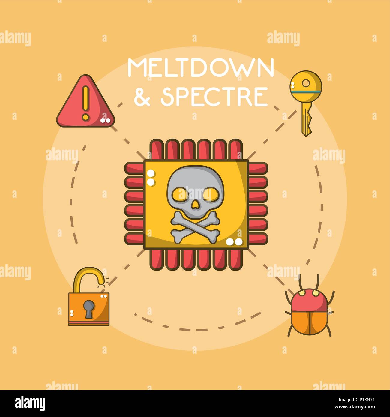 Meltdown and spectre Stock Vector Image & Art - Alamy