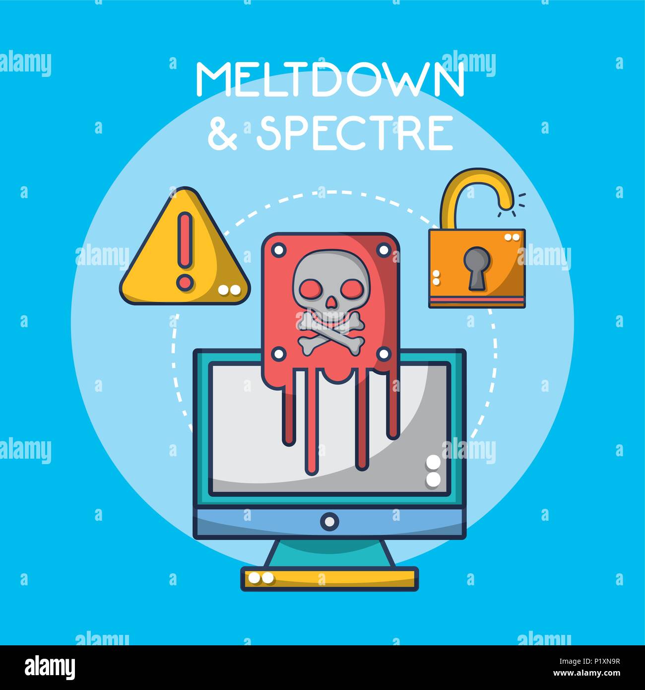 Pc vulnerability Stock Vector Images - Alamy