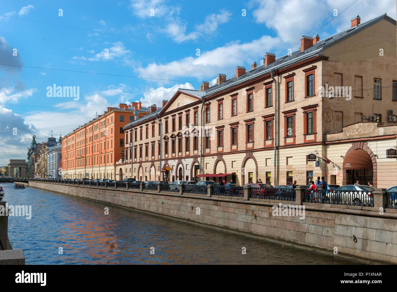 Embankment of griboedov canal hi-res stock photography and images - Alamy