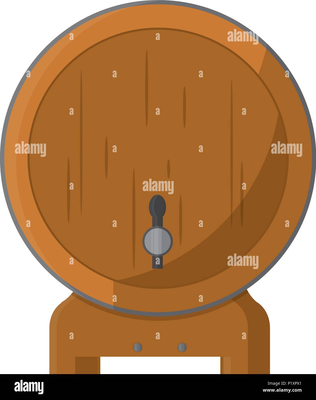 Front barrel Stock Vector Images - Alamy