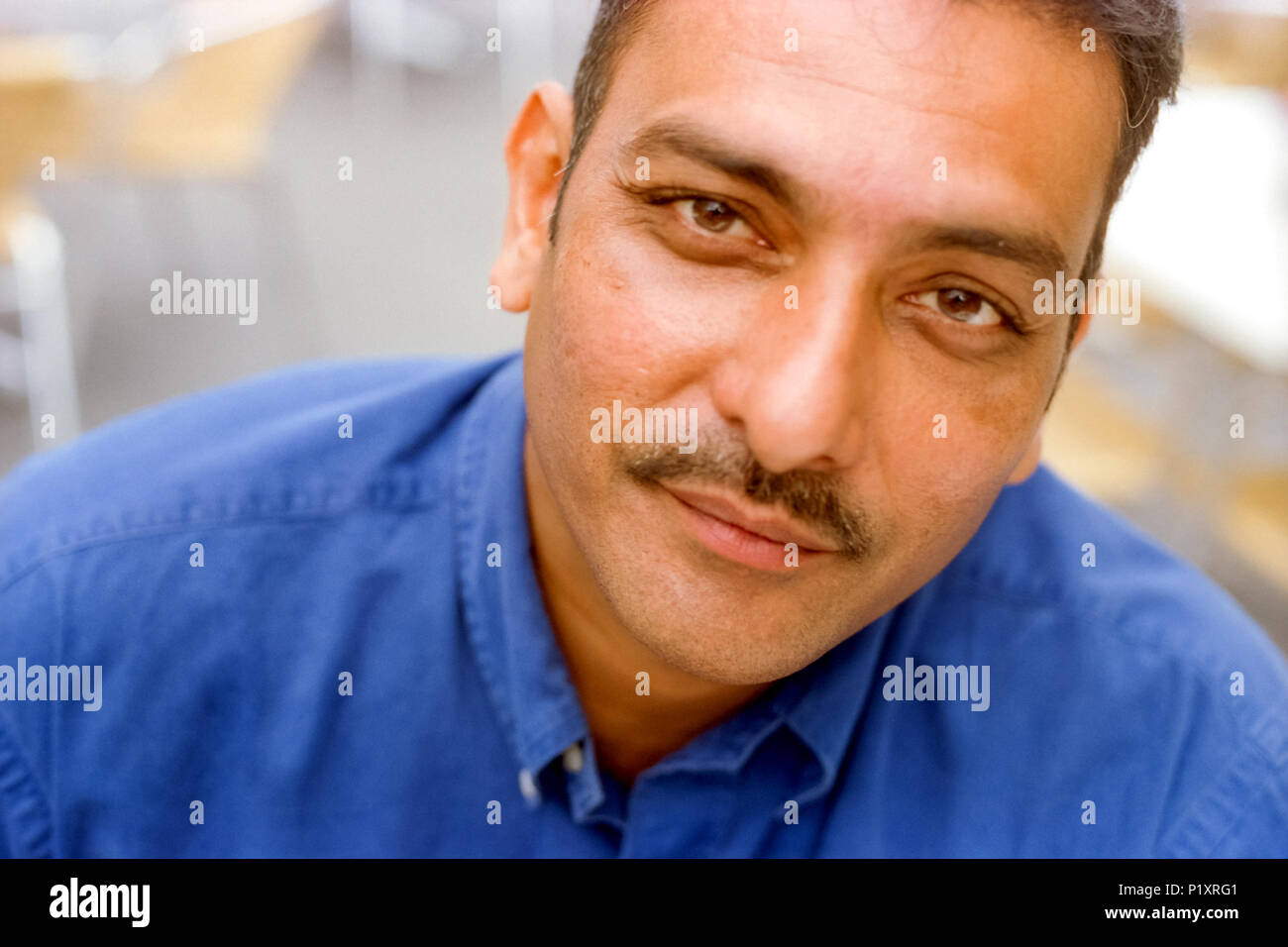 Cricketer Ravi Shastri at the Rose Bowl in Hampshire Stock Photo - Alamy