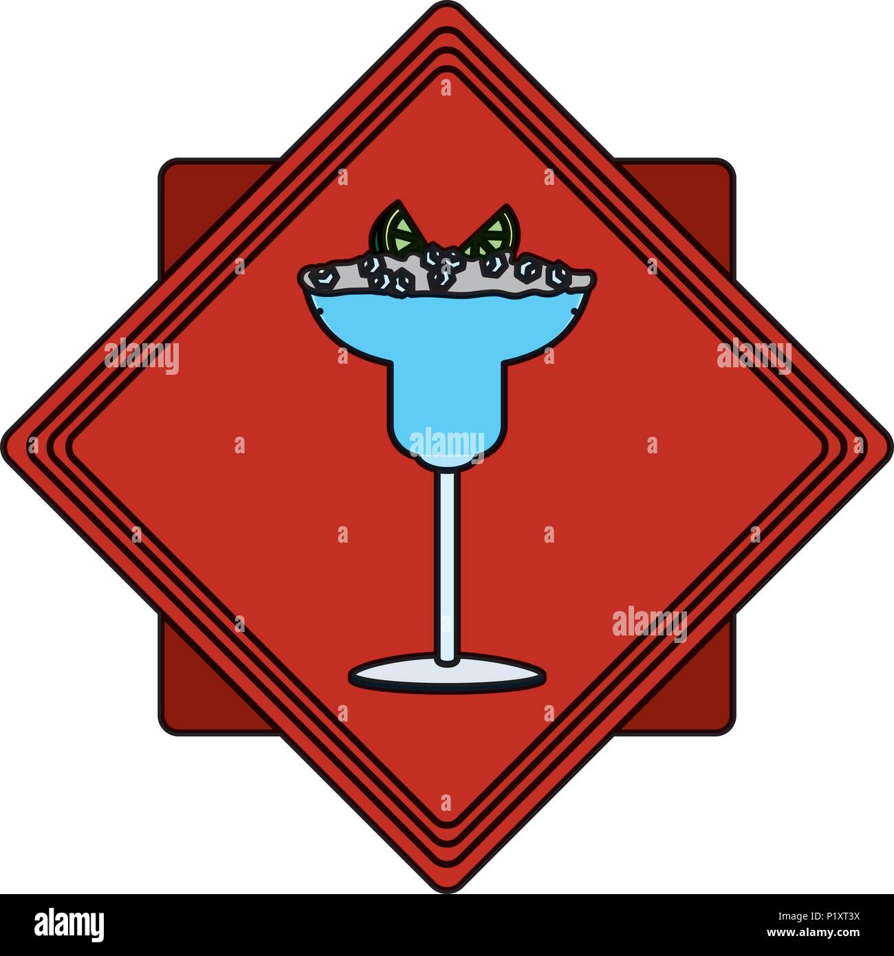 Lemon juice ice cubes Stock Vector Images - Alamy