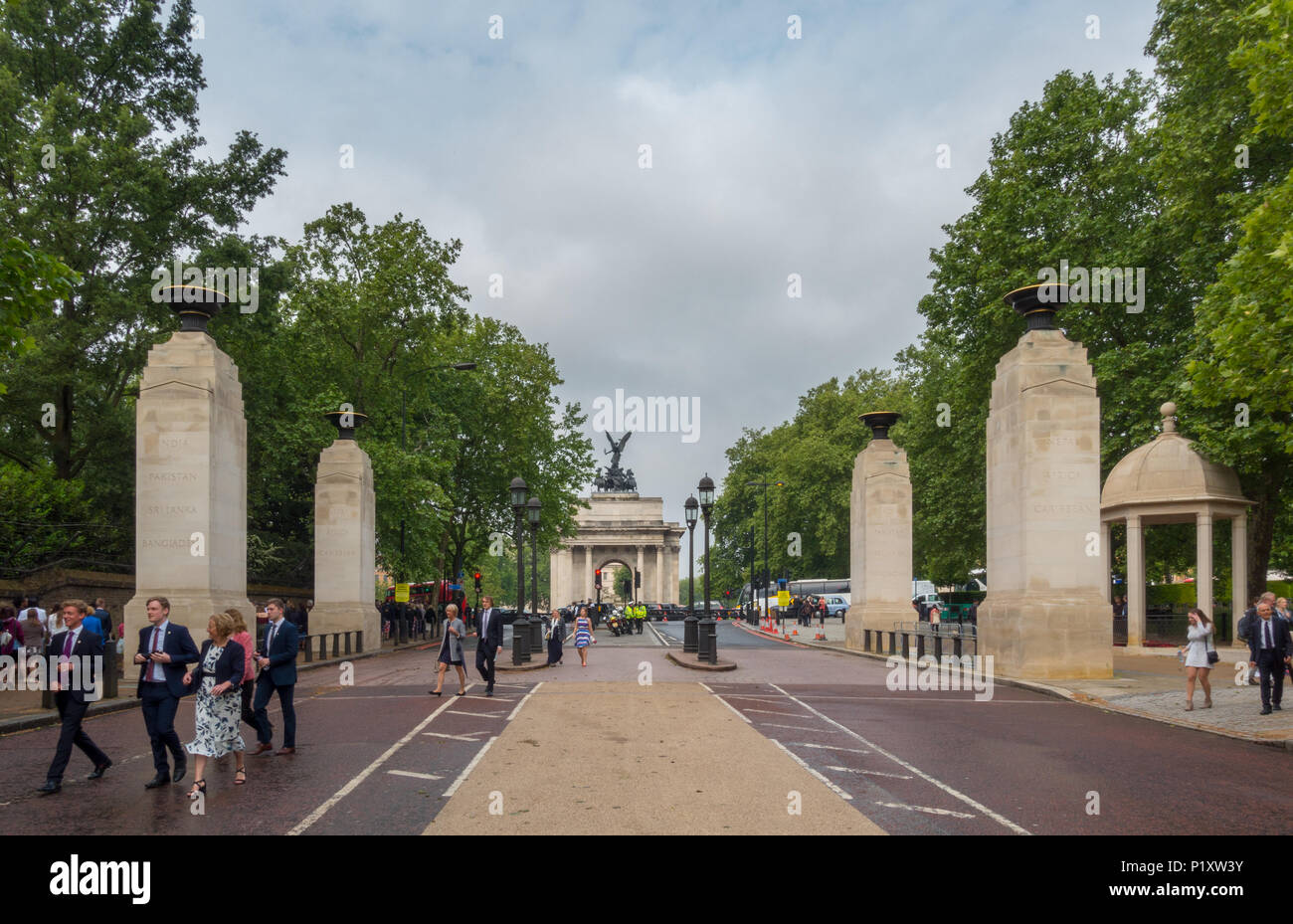 Memorial Gates war memorial in London commemorating the soldiers from ...