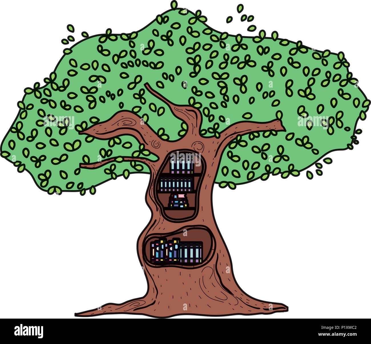Student ecology Stock Vector Images - Alamy