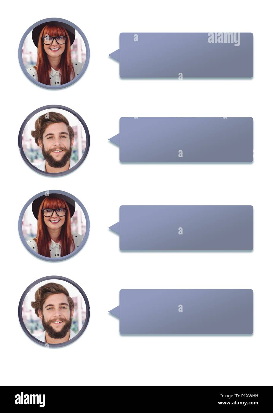 Adult chat Cut Out Stock Images & Pictures - Alamy