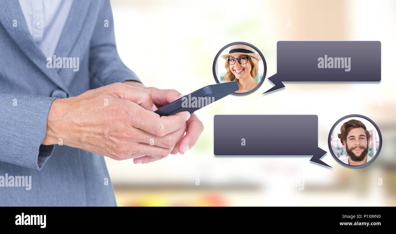 App profiles hi-res stock photography and images - Alamy