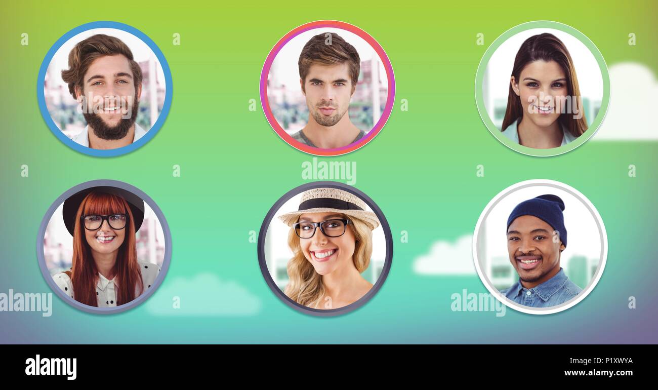 Human profile 30's hi-res stock photography and images - Alamy