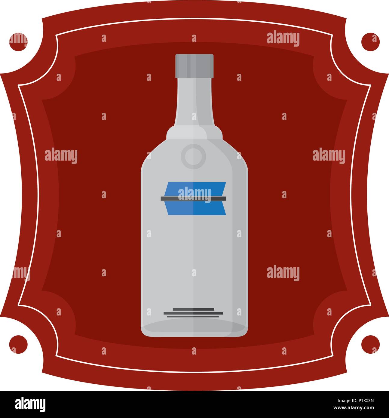 Vodka emblem hi-res stock photography and images - Alamy