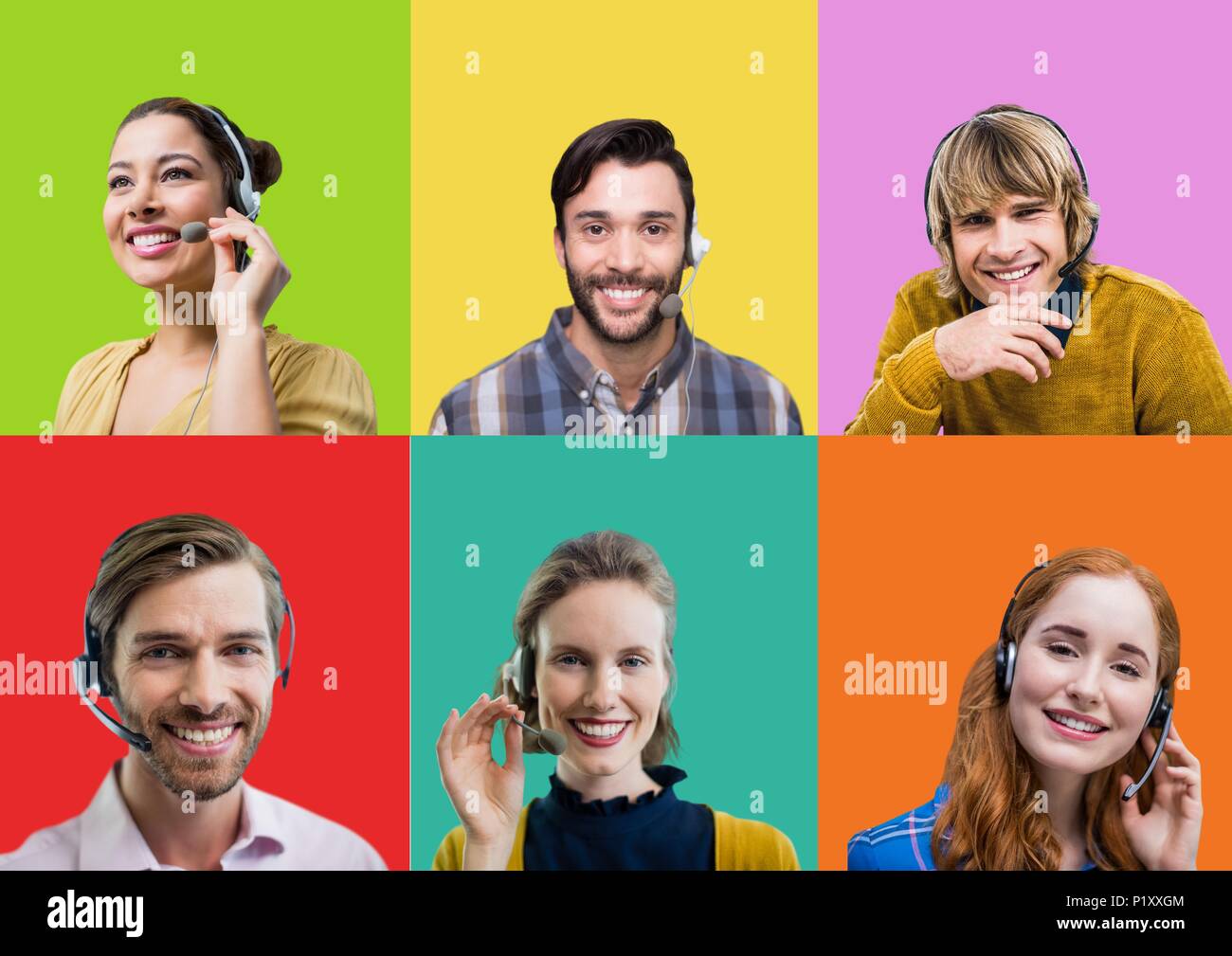 Trendy customer service hi-res stock photography and images - Alamy