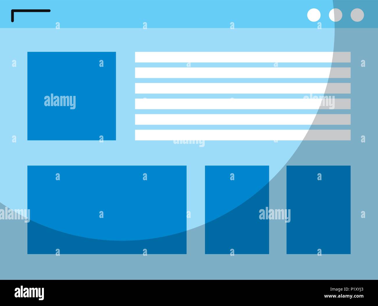 internet window web interface technology Stock Vector Image & Art - Alamy