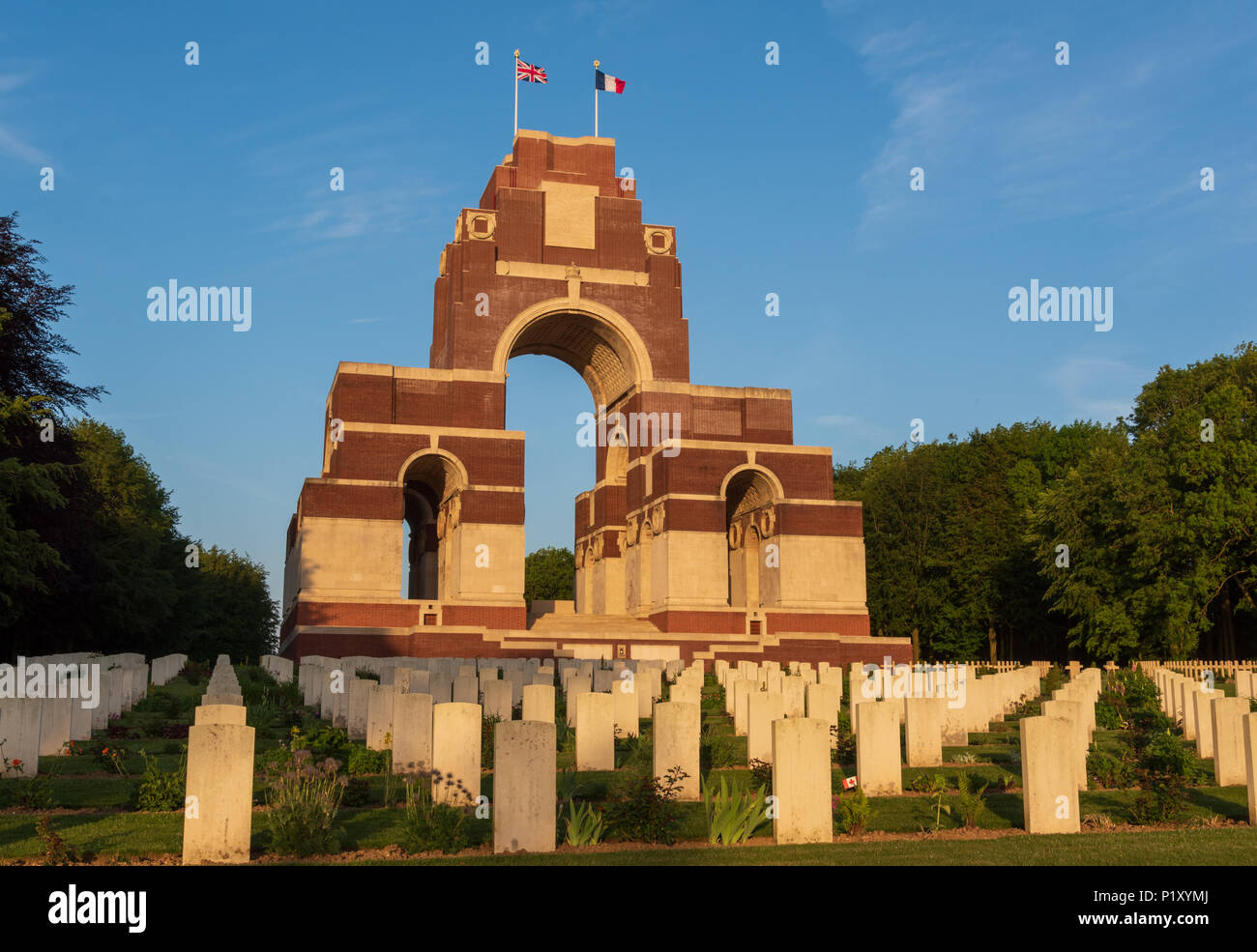 Thiepval Memorial to the Missing of the Somme Stock Photo - Alamy