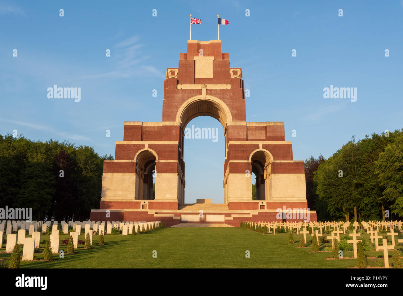 Thiepval Memorial to the Missing of the Somme Stock Photo - Alamy