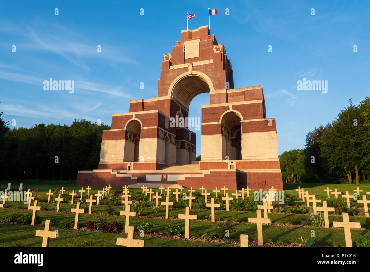 Thiepval Memorial to the Missing of the Somme Stock Photo - Alamy