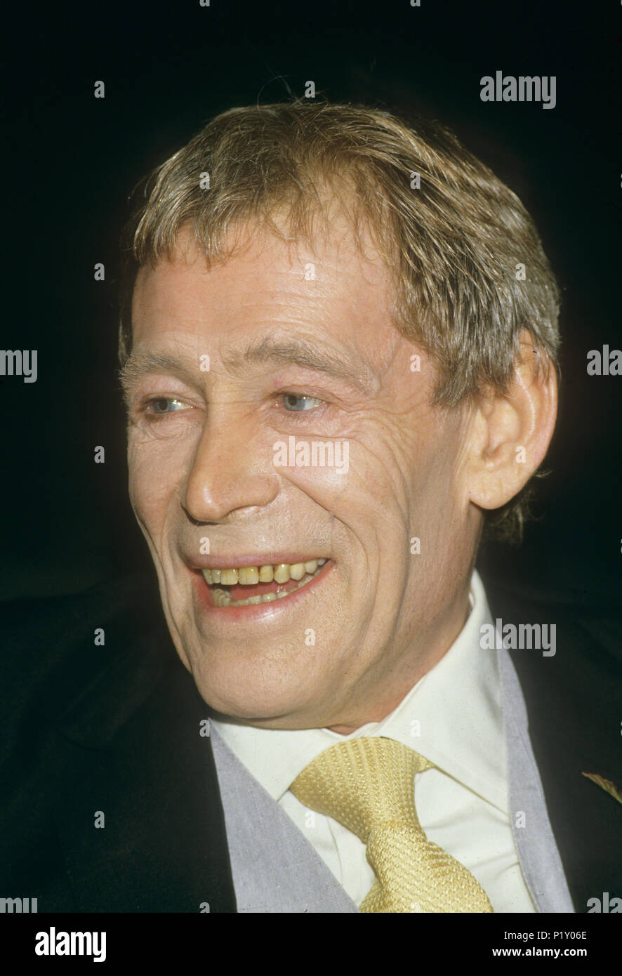 PETER O'TOOLE (1932-2013) British film and stage actor about 1990 Stock ...