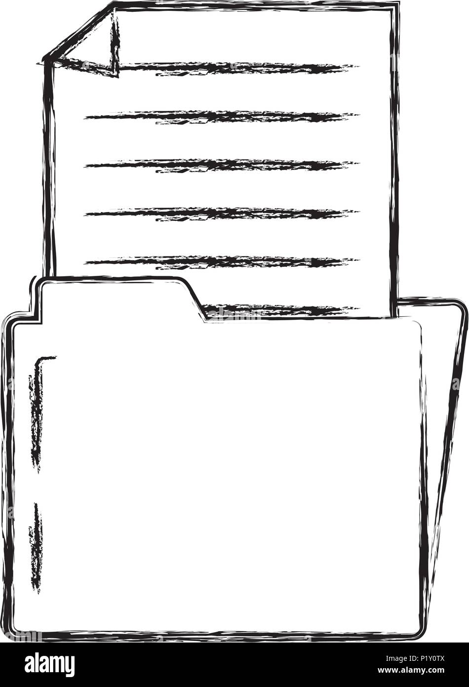 Folder grunge Stock Vector Images - Alamy