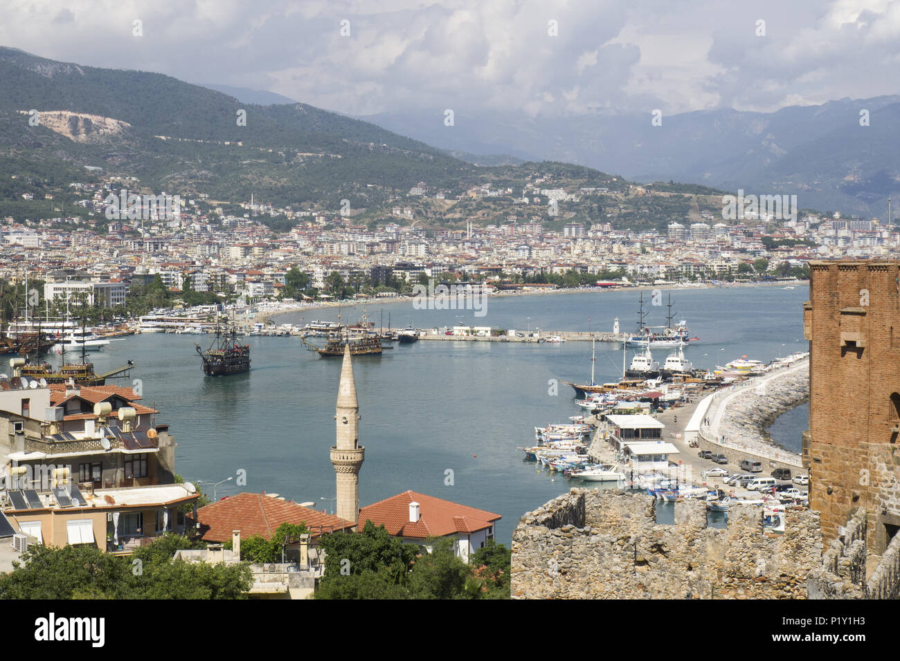 Panoramic view alanya bay resort hi-res stock photography and images ...