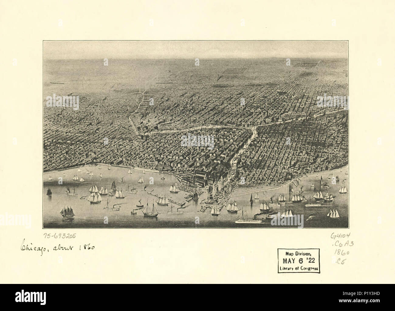 (Chicago. LOC 75693205 Stock Photo - Alamy