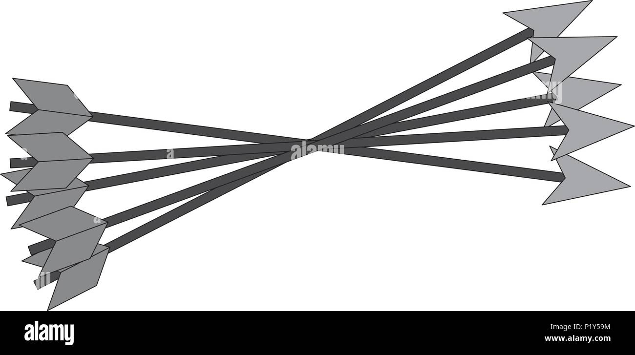 Native hunting hunt spear Stock Vector Images - Alamy