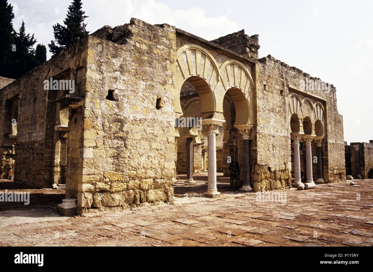 Medina Azahara, ruins of the old mosque and arab palace Stock Photo - Alamy