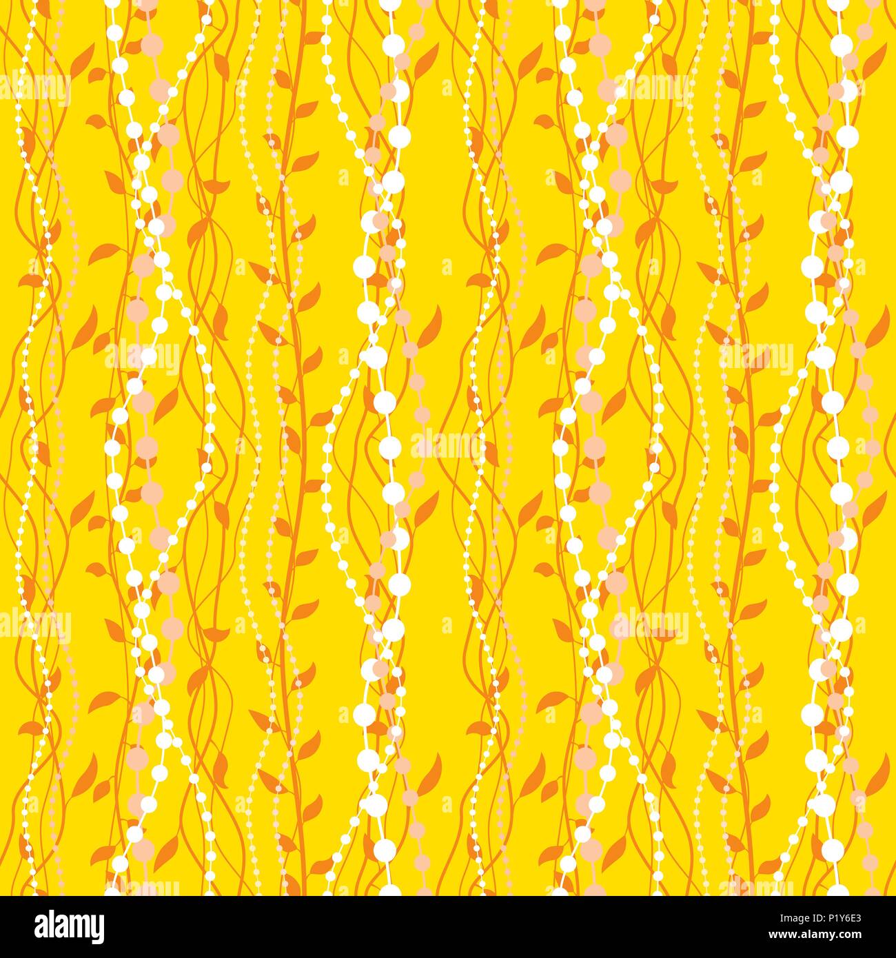 Seamless repeating background simulating beads on threads Stock Vector ...