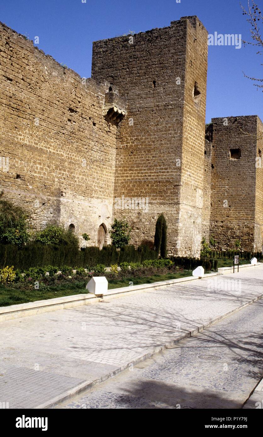 Priego de Córdoba, arabic / medieval castle Stock Photo - Alamy