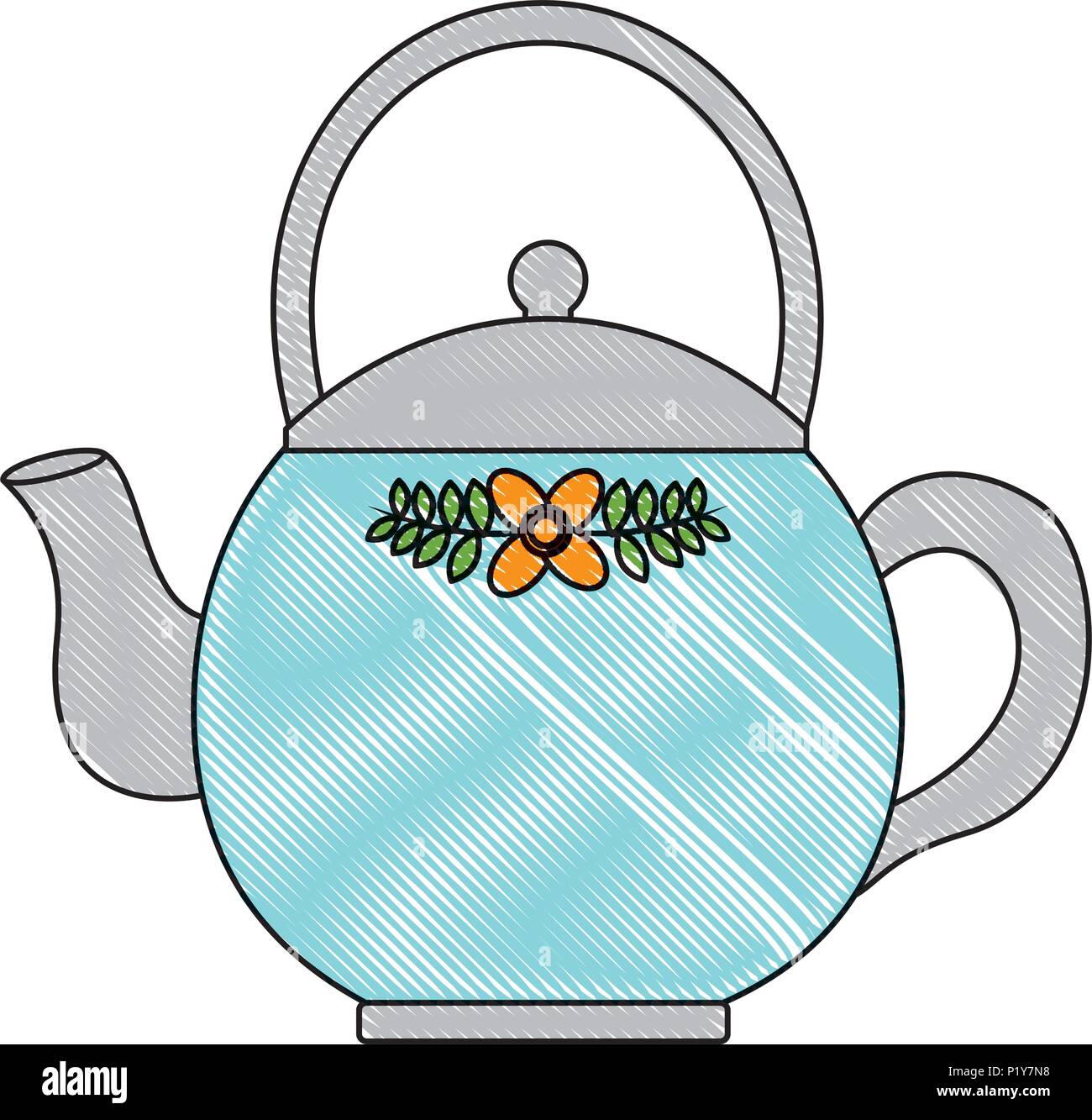 Teapot Drawing