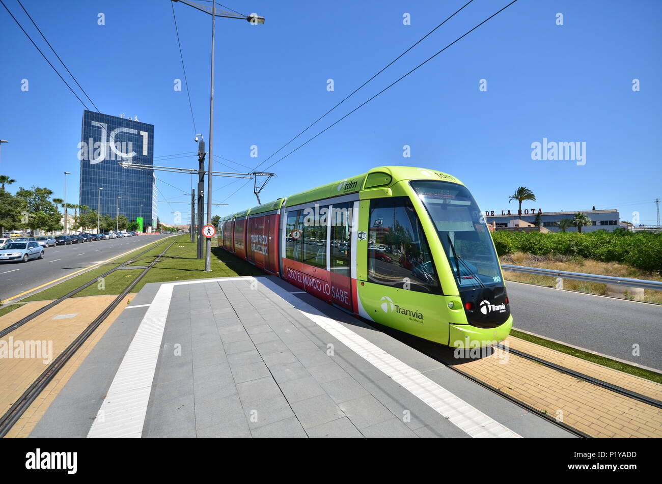 Murcia spain tram hi-res stock photography and images - Alamy