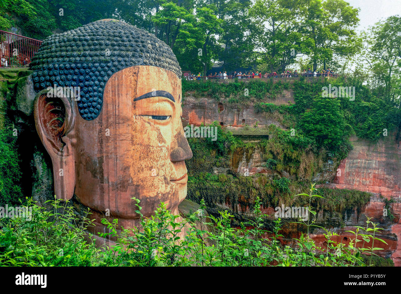 China, Sichuan, Leshan Giant Buddha Stock Photo - Alamy