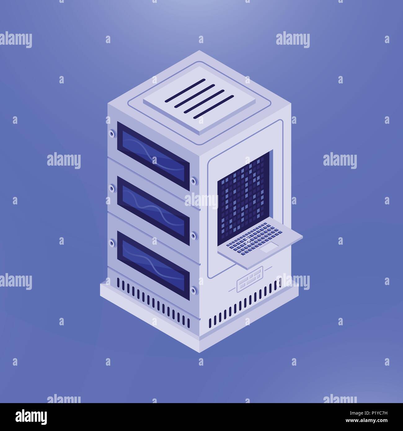 Network Server Computer Template Stock Vector Image And Art Alamy