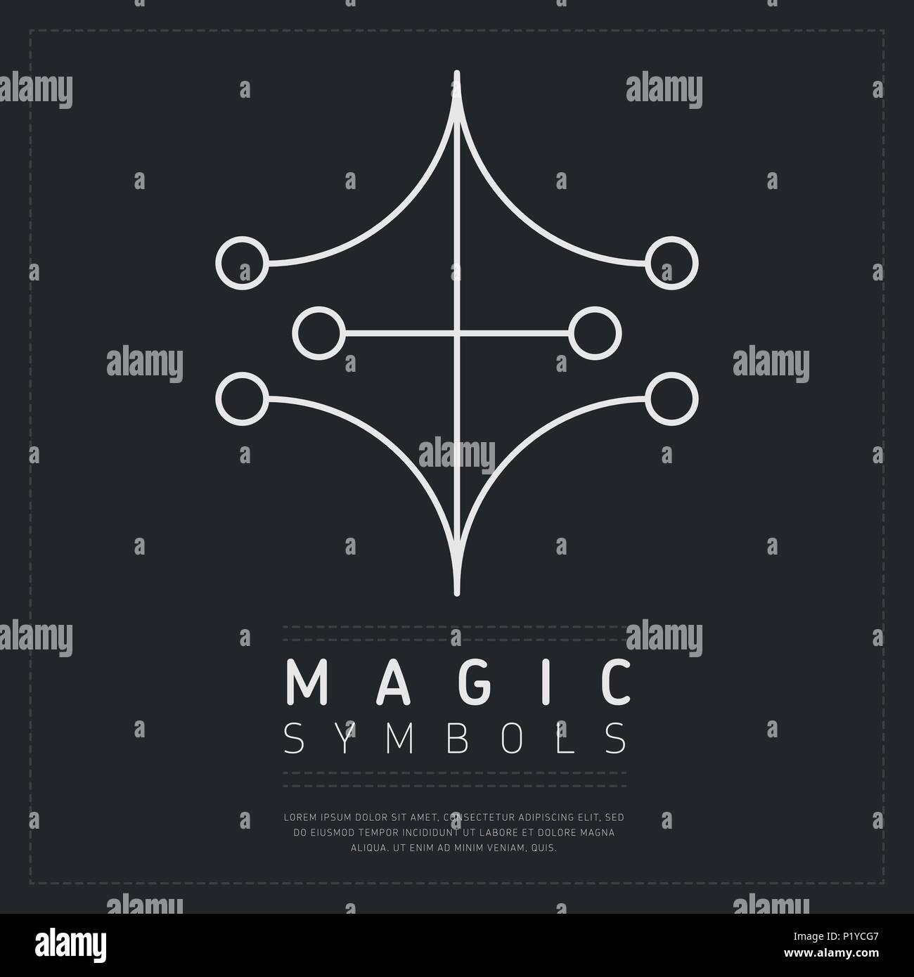 Esoteric symbol hi-res stock photography and images - Alamy