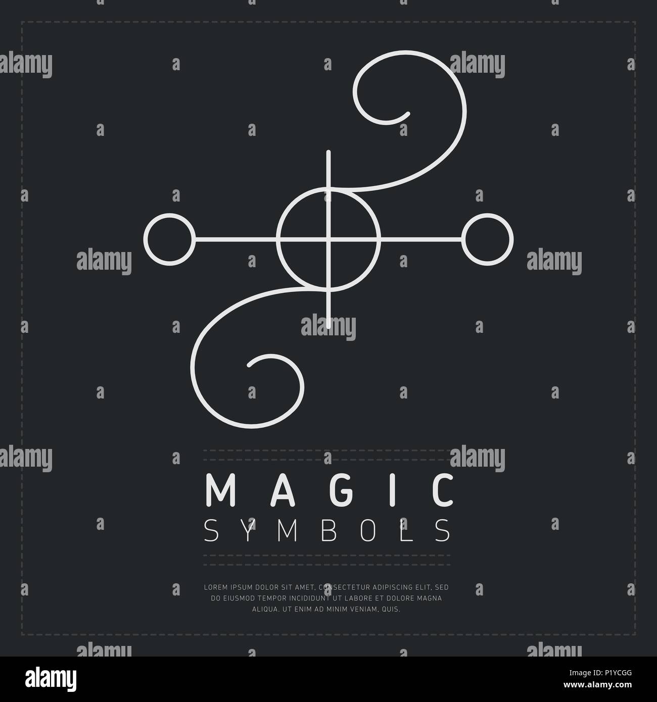 Esoteric symbol hi-res stock photography and images - Alamy