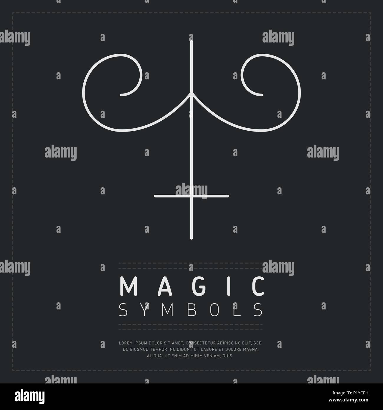 Magical symbol hi-res stock photography and images - Alamy