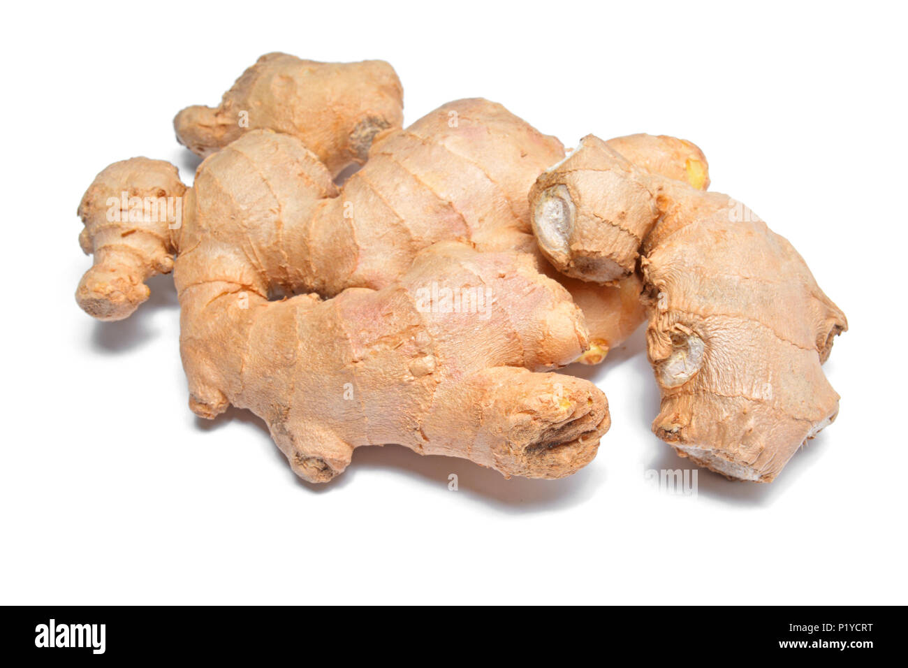 ginger root isolated on white Stock Photo - Alamy