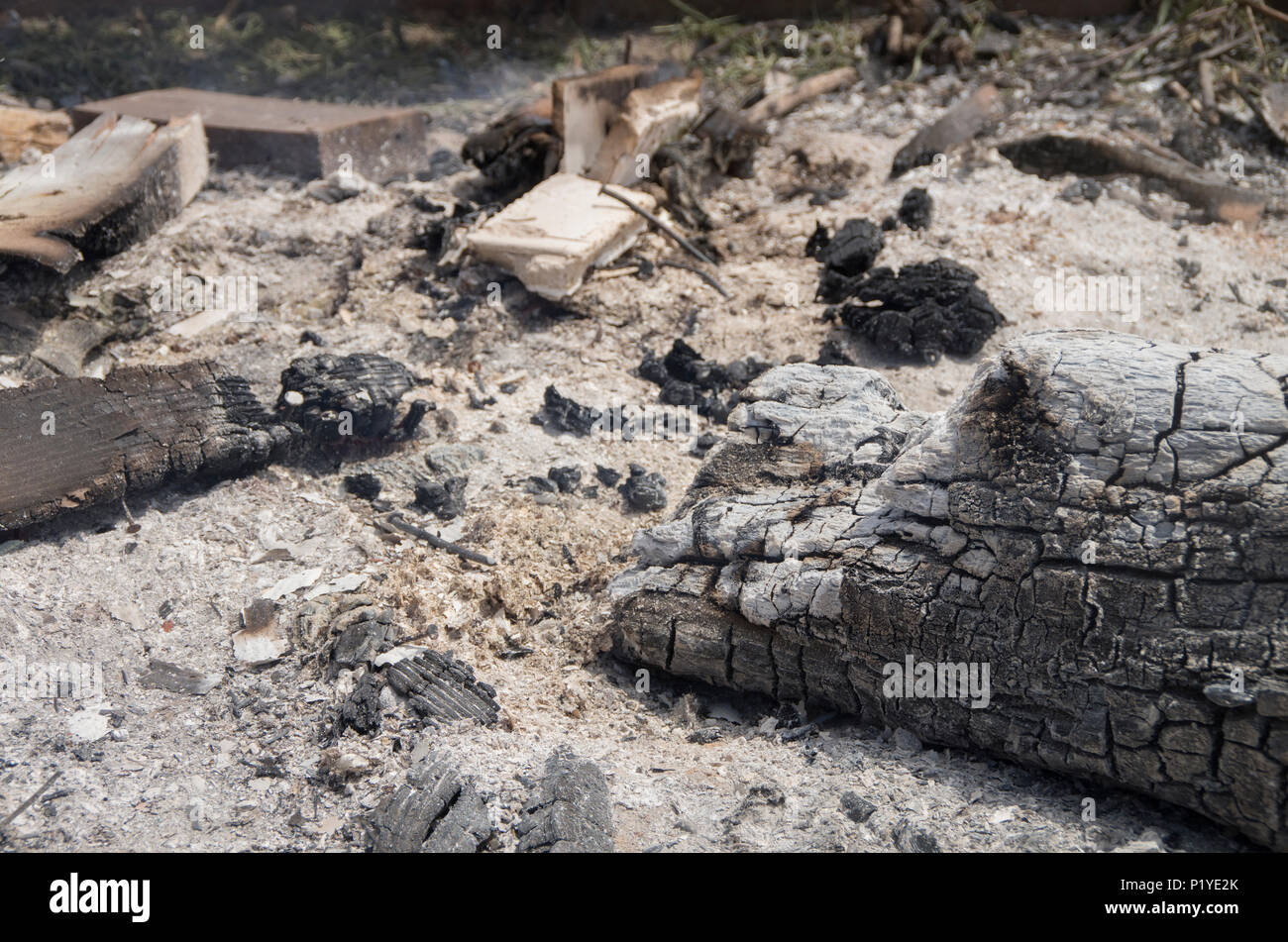 Remains of a bonfire hi-res stock photography and images - Alamy