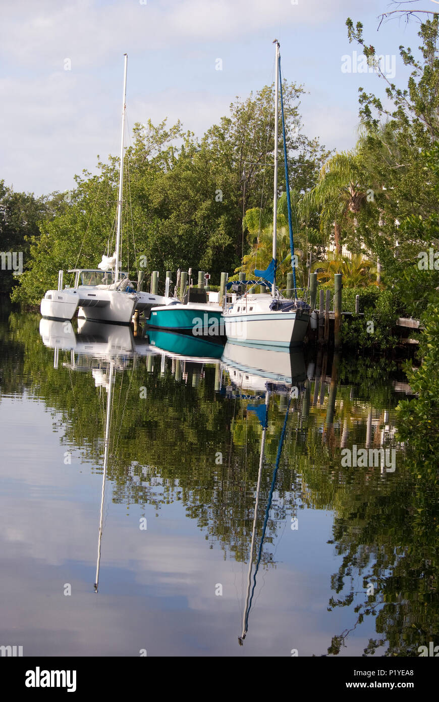 Sailboats in a canal hi-res stock photography and images - Alamy