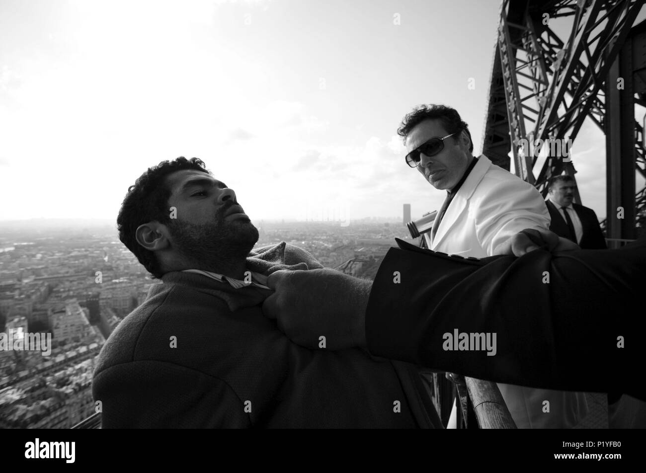 Jamel debbouze angel a 2005 Black and White Stock Photos & Images - Alamy