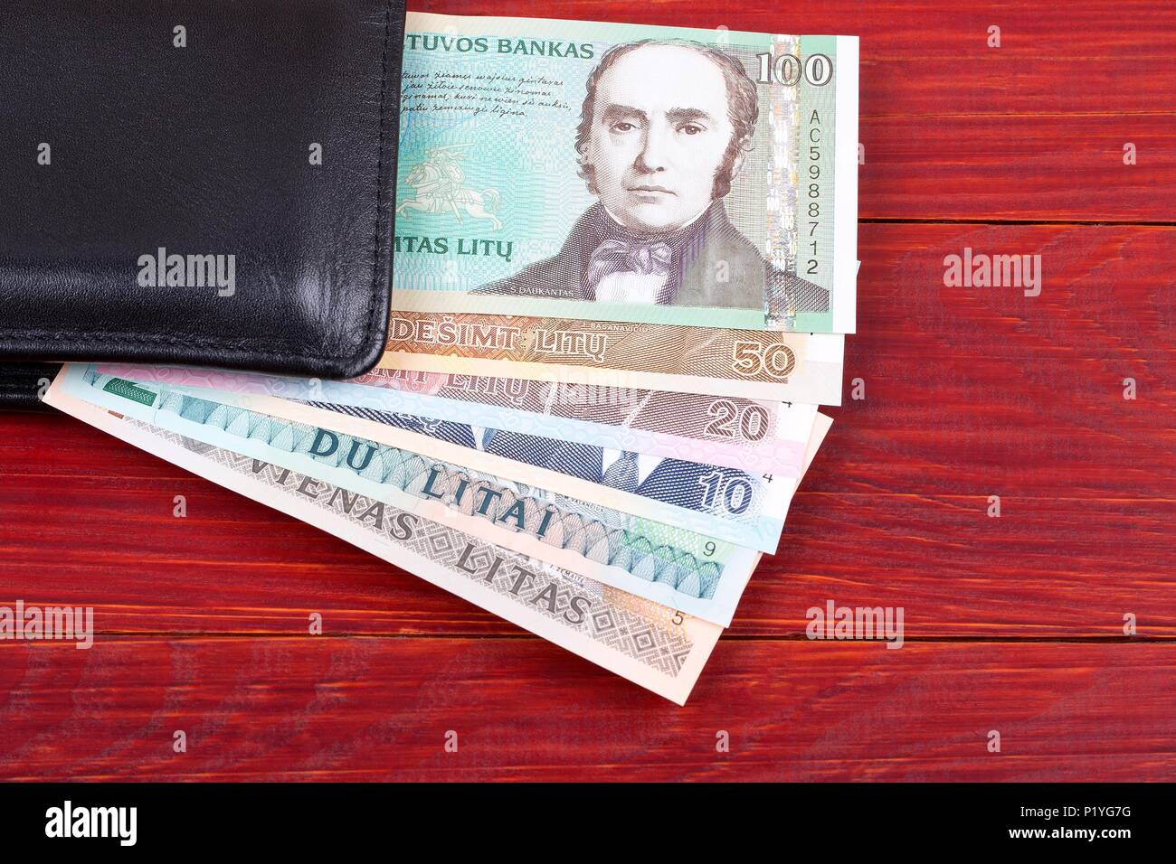 Lithuania litu money hi-res stock photography and images - Alamy