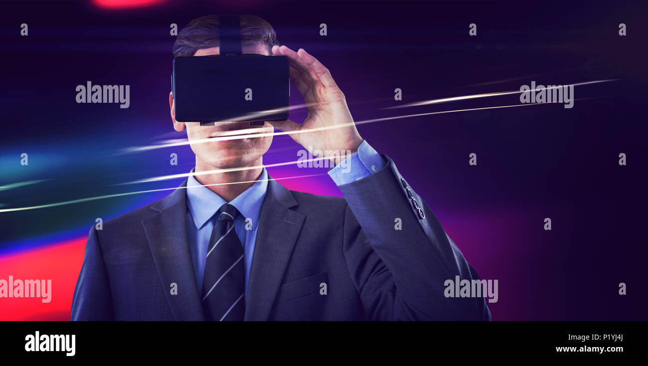 Male in suit virtual hi-res stock photography and images - Alamy
