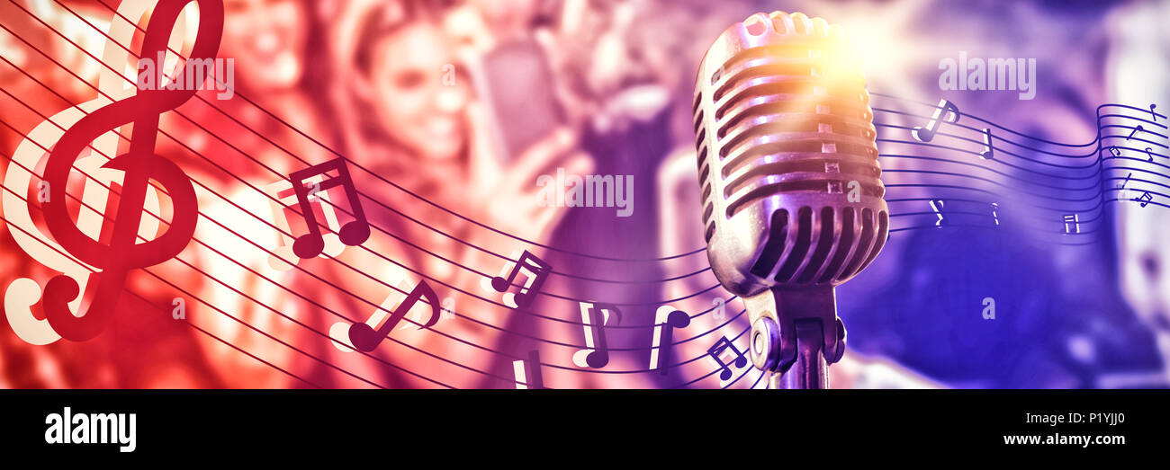 Indian woman singing microphone hi-res stock photography and images - Alamy