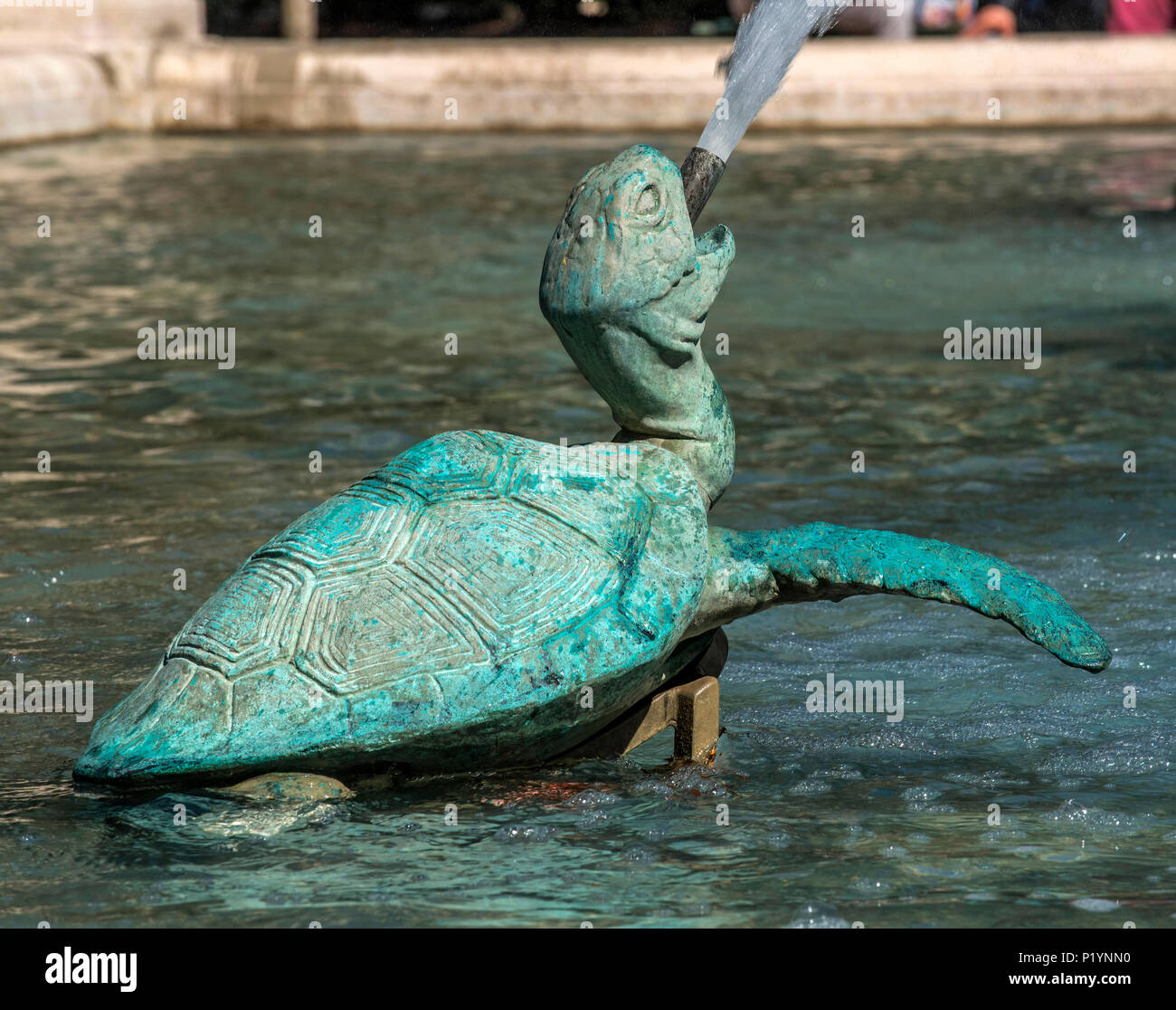 France, Paris 6th district, avenue de l'Observatoire, detail of the ...