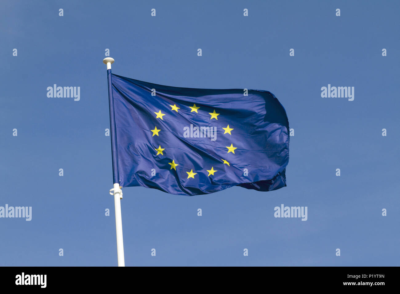 European Union flag Stock Photo - Alamy