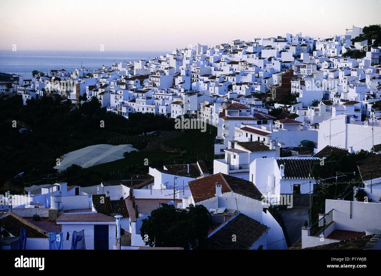 Tórrox, village at La Axarquía Region (Costa del Sol Stock Photo - Alamy