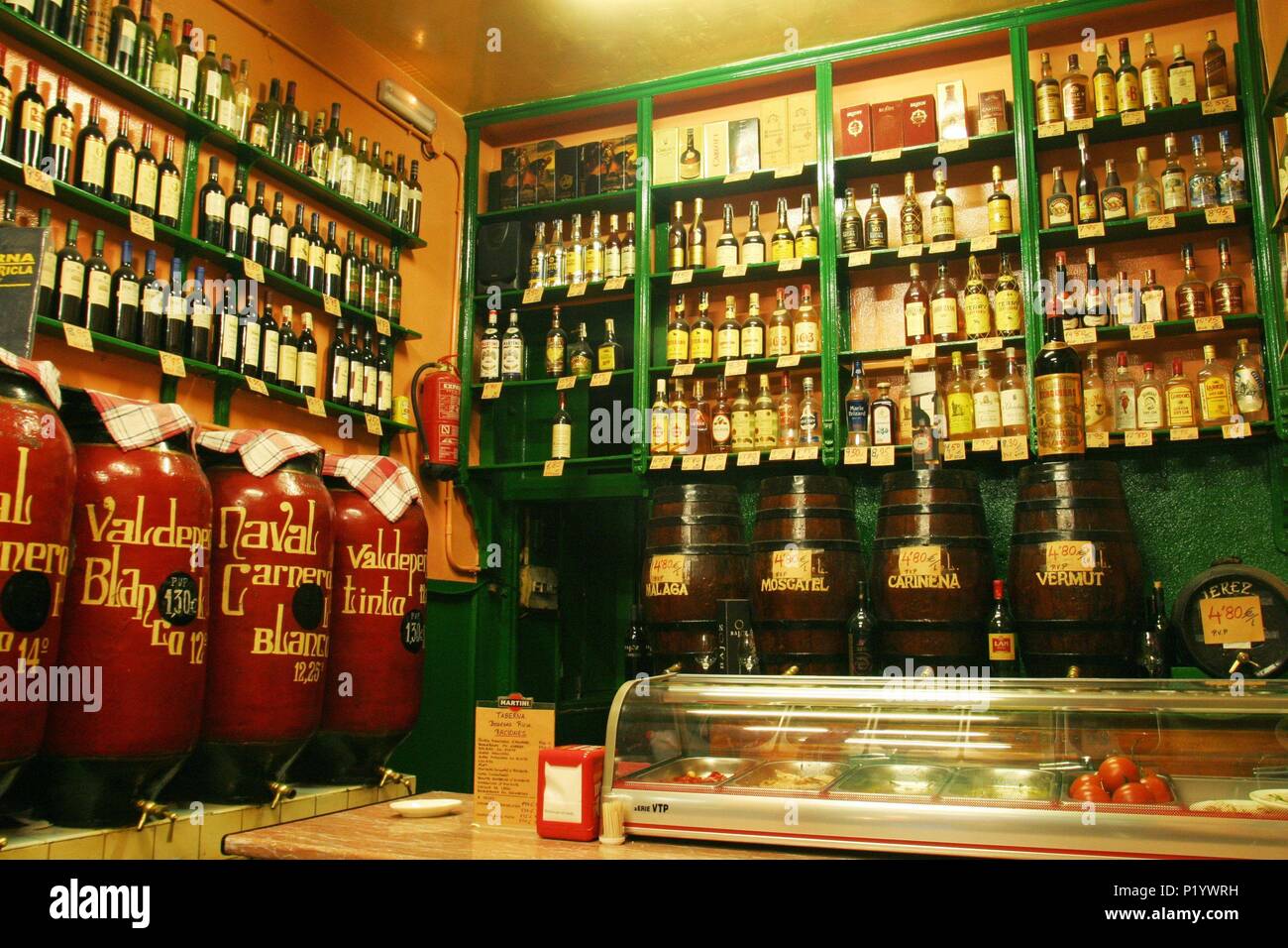 Madrid plaza mayor wine hi-res stock photography and images - Alamy