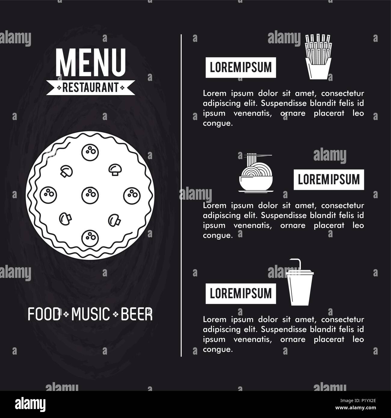 Infographic Menu