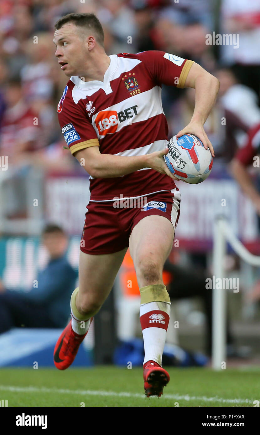 Wigan Warriors' Liam Marshall Stock Photo - Alamy