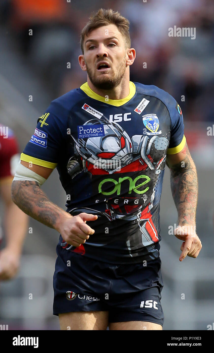 Warrington Wolves' Daryl Clark Stock Photo - Alamy