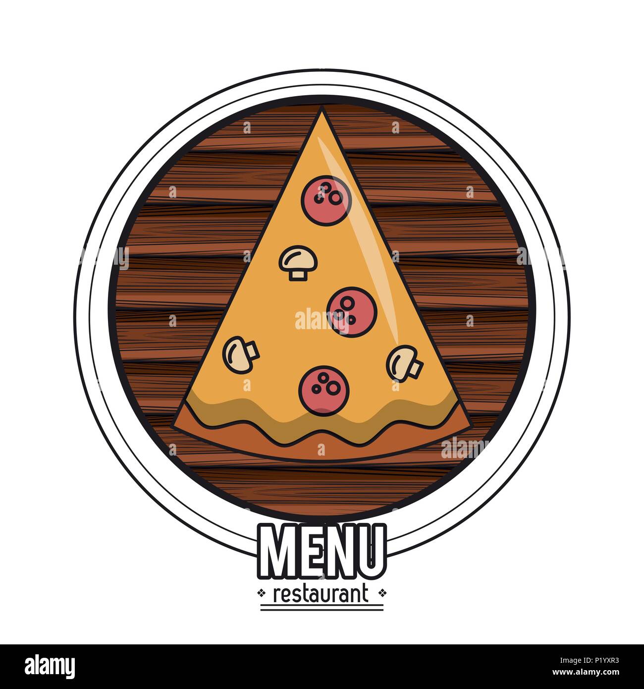 Interior fast food restaurant Cut Out Stock Images & Pictures - Alamy