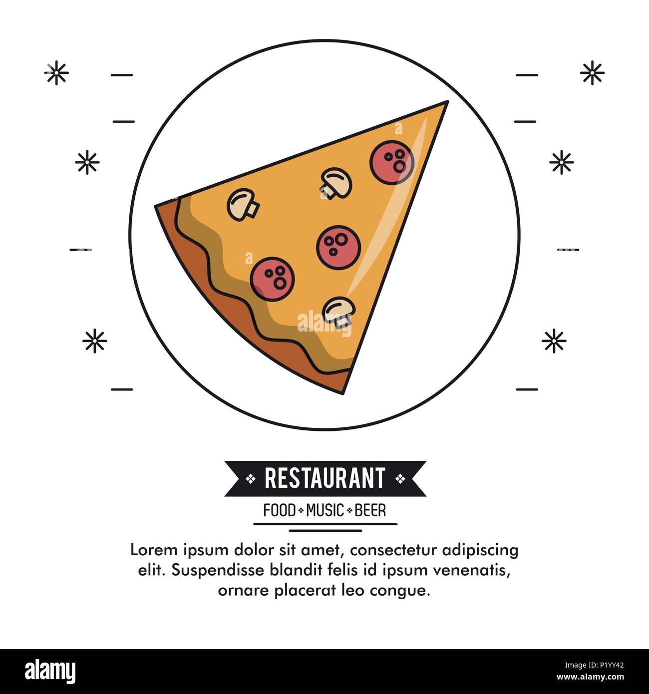 Restaurant layout interior design Cut Out Stock Images & Pictures - Alamy